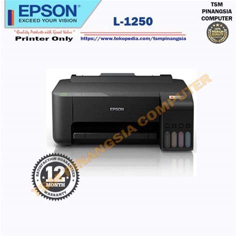 Printer Epson L 1250 Epson Ecotank L1250 Wi Fi Marisaayani96 Lazada Indonesia