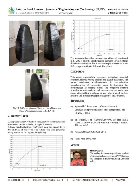 irjet cost effective manufacturing and optimization of the formula