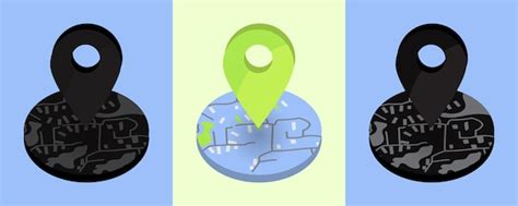 Premium Vector Map Pointer Location Pin Icon Flat Vector Illustration Design Bundle