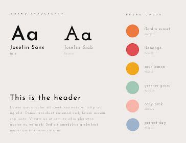 Free Brand Typography Template Customize With PicMonkey