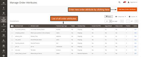 Magento 2 Order Attributes Extension Add Custom Attribute To Order