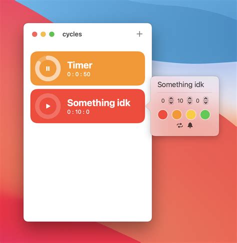 A Very Simple Swiftui Timer App I Made Macapps