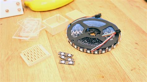 Homemade Arduino Acrylic LED Display And Clock WS Addressable