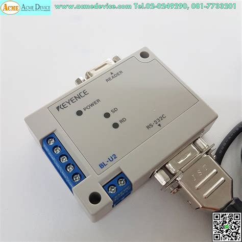 เครื่องอ่านบาร์โค้ด เครื่องสแกนบาร์โค้ด Laser Scanner Baecode Reader High Resolution Keyence