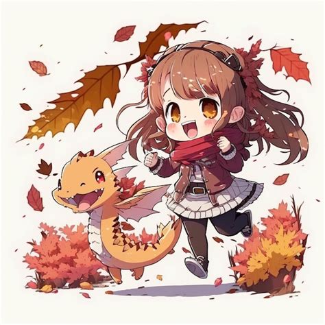 Premium Ai Image Anime Girl Running With A Pokemon Pokemon Pokemon Pokemon Generative Ai