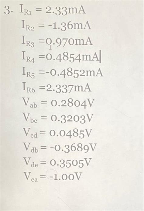 solved 3 for the circuit of fig 10 verify kvl for loops