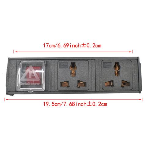 Pdu Power Distribution Unit Iec C14 Port 2 18 Ways Universal Outlet Power Strip Cabinet Socket