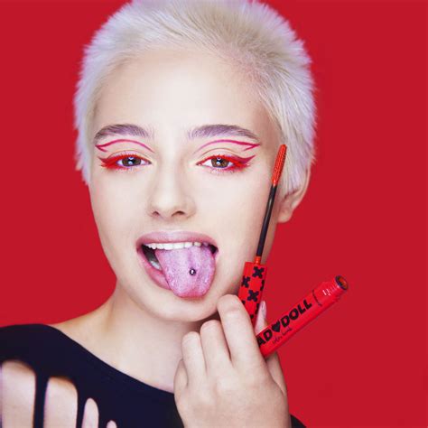 Купить Bad Doll Тушь для ресниц Цветная объемную Chilli