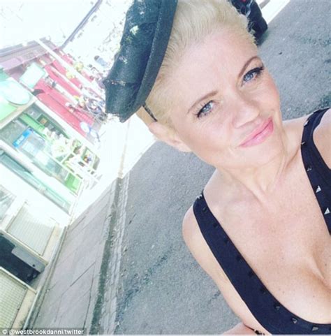 Eastenders Daniella Westbrook Tweets As She Returns For Peggy Mitchell S Funeral Daily Mail