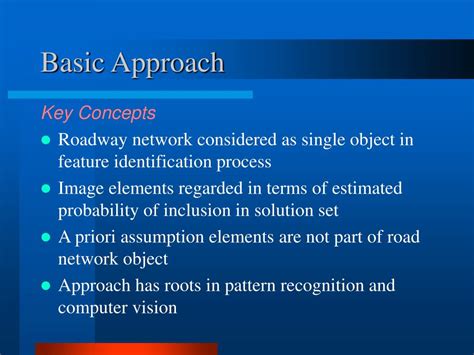 Ppt Automatic Road Feature Recognition And Extraction From Remote Sensing Imagery Powerpoint