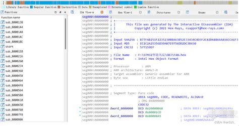 stm32固件逆向 【文章结尾有资料】 hex文件反向推导代码 csdn博客