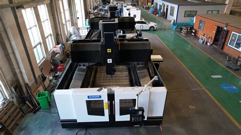 Siemens Fanuc Double Column Cnc Milling Machine Gmc1210