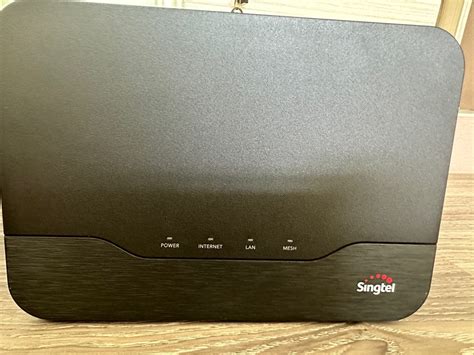 New Singtel Mesh Router Computers Tech Parts Accessories Networking On Carousell
