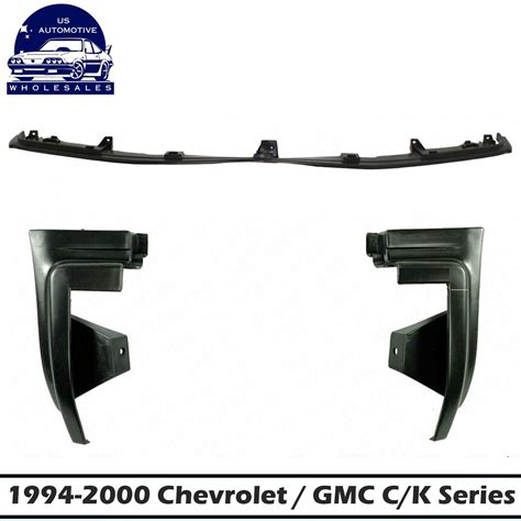 New Front Bumper Fillers For 1994 2000 Chevrolet Gmc C K Series Pickup