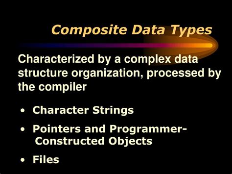 PPT Elementary Data Types PowerPoint Presentation Free Download ID