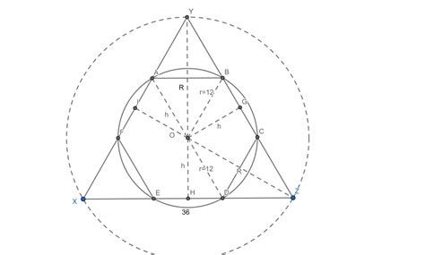 geometry find the perimeter of a polygon abcdef mathematics stack