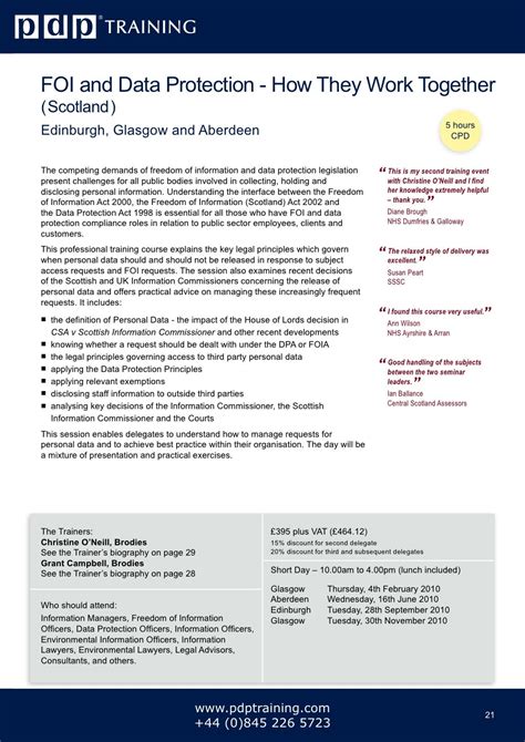 Pdp Training Courses Catalogue