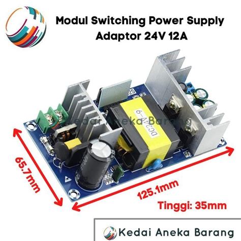 Jual Module Modul Switching Power Supply PSU 24V 12A AC DC AC DC Adaptor Shopee Indonesia