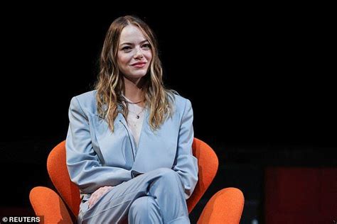 Emma Stone Stuns In A Floaty Blue Gown At Premiere Of Bleat In Athens