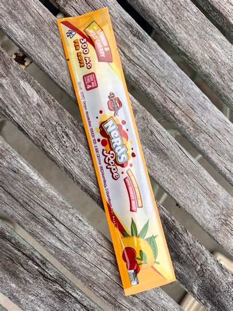 Nerd Rope Lemon Wild Cherry 500mg Thin Air Nursery