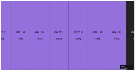 Horizontal Infinite Scroll Wip Codesandbox