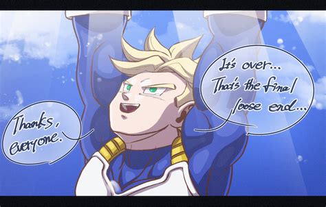 Trunks Dragon Ball Trunks Future Dragon Ball Dragon Ball Highres Babe After Fight