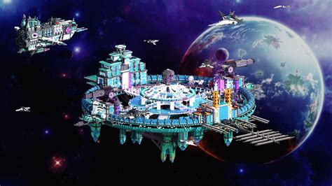 Minecraft Space Station Schematic Minecraft Space Station Bu