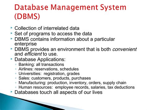 Dbms Intro Ppt