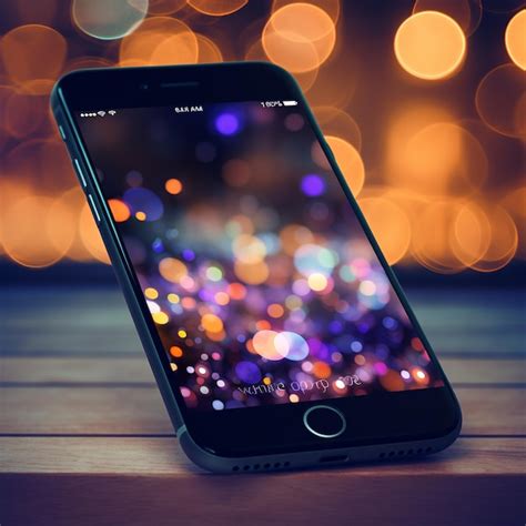 Premium Photo Illustration Of Bokeh Theme For Wallpaper