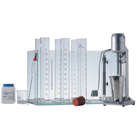 Particle Size Analysis Set Hydrometer Method Controls