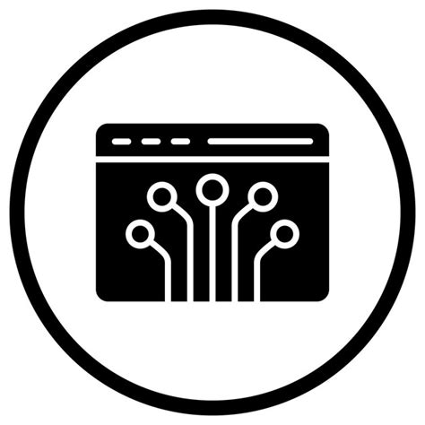 Premium Vector Node Vector Icon Design Illustration