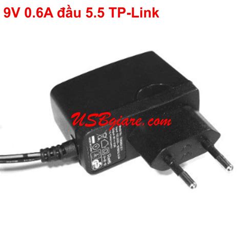 Adapter 9v 0 6a đầu 5 5mm Tp Link