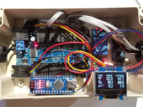 Basement Crawlspace Ventilation System Arduino Project Hub