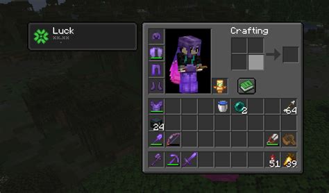 Luck Effect In Survival Without Cheats R Minecraft