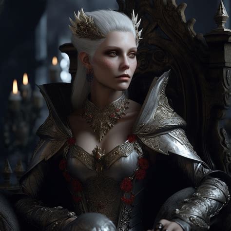 Premium Ai Image Vampire Queen