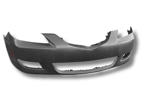 Front Bumper Bar With Large Number Plate Section For Mazda 3 Bk Sedan
