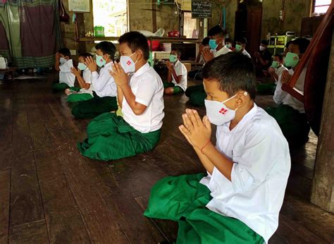 ကျောက်ဖြူမြို့ လူငယ်ဖွံ့ဖြိုးရေးပရဟိတဂေဟာနေ ကျောင်းသားများအတွက် တောင