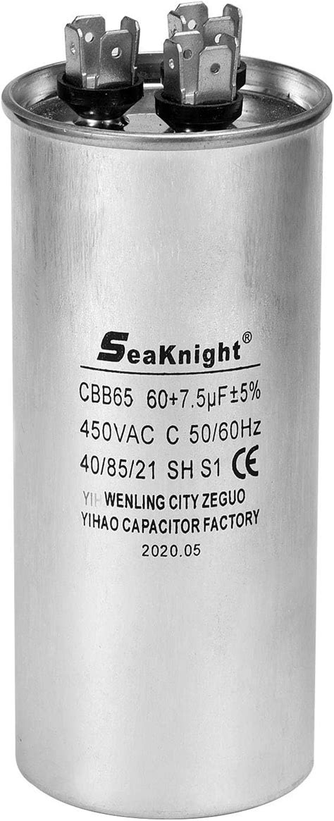 Bluenathxrpr 40 5 Uf Mfd Cbb65 Capacitor Air Conditioner