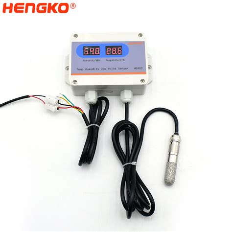 4 20ma Metal Probe Humidity Transmitter With Display Wholesale