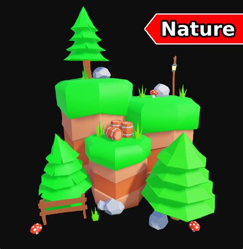 Roblox Low Poly Nature Asset Pack By Gakason Clearly Development
