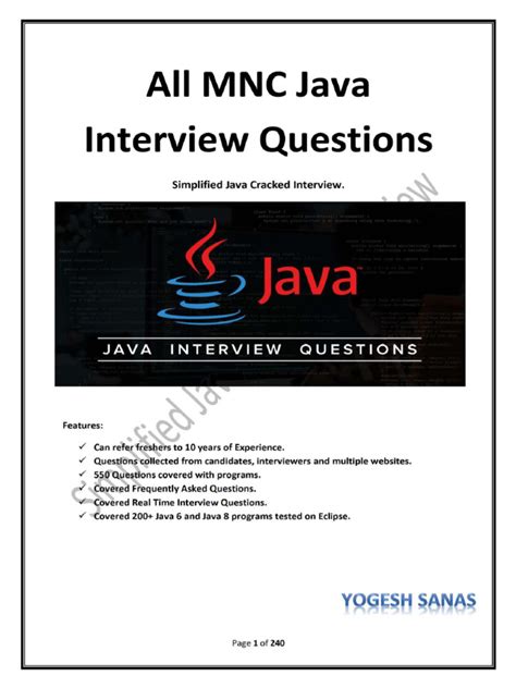 all mnc java interview questions simplified java cracked interview