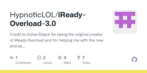 IReady Overload README Md At Main HypnoticLOL IReady Overload GitHub