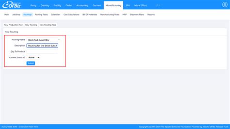 A Practical Guide To Setup Routing In Apache Ofbiz For Manufactures In