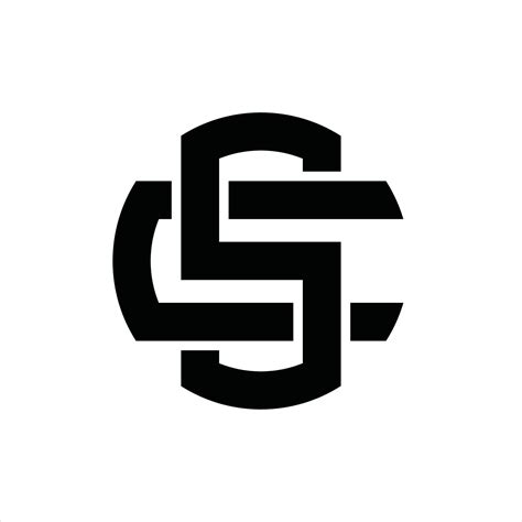 Sc Logo Monogram Design Template 16573097 Vector Art At Vecteezy