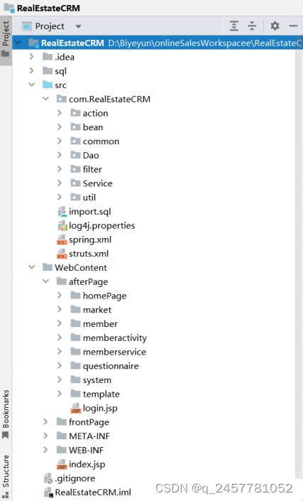 基于JavaWeb的房地产销售系统 CSDN博客