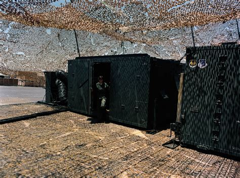 An Exterior View Of The Project Atars Advanced Tactical Airborne Reconnaissance System Van