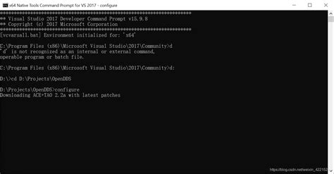 Opendds学习记录——安装 Csdn博客