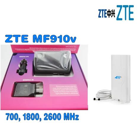 Zte Unlocked Telstra Mf V Gx Pocket Wi Fi Modem Usb Car Charger Plus G Lte Dbi Ts Antenna