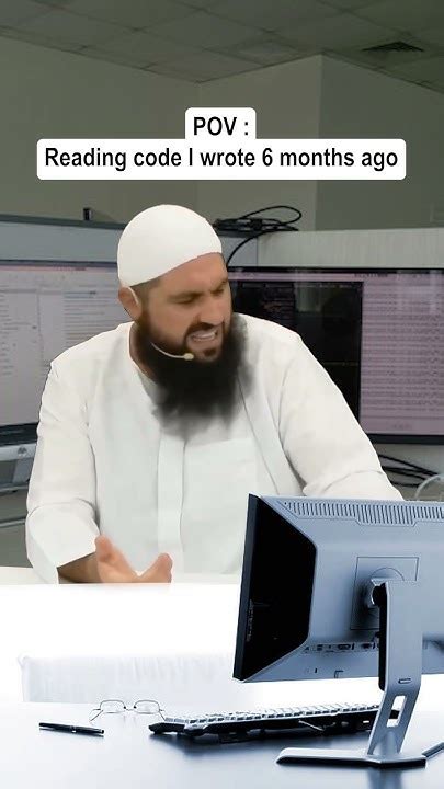 when i read code i wrote 6 months ago 🤣🤣 youtube