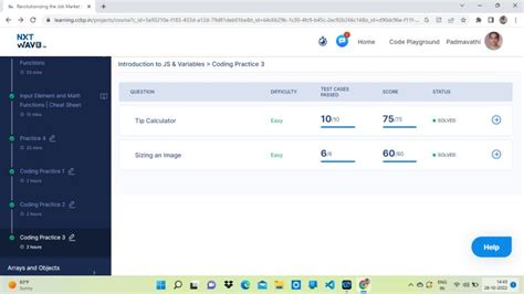 day63 100daysofcodechallenge nxtwave rahulattuluri sashankgujjula… padmavathi dhanimireddy